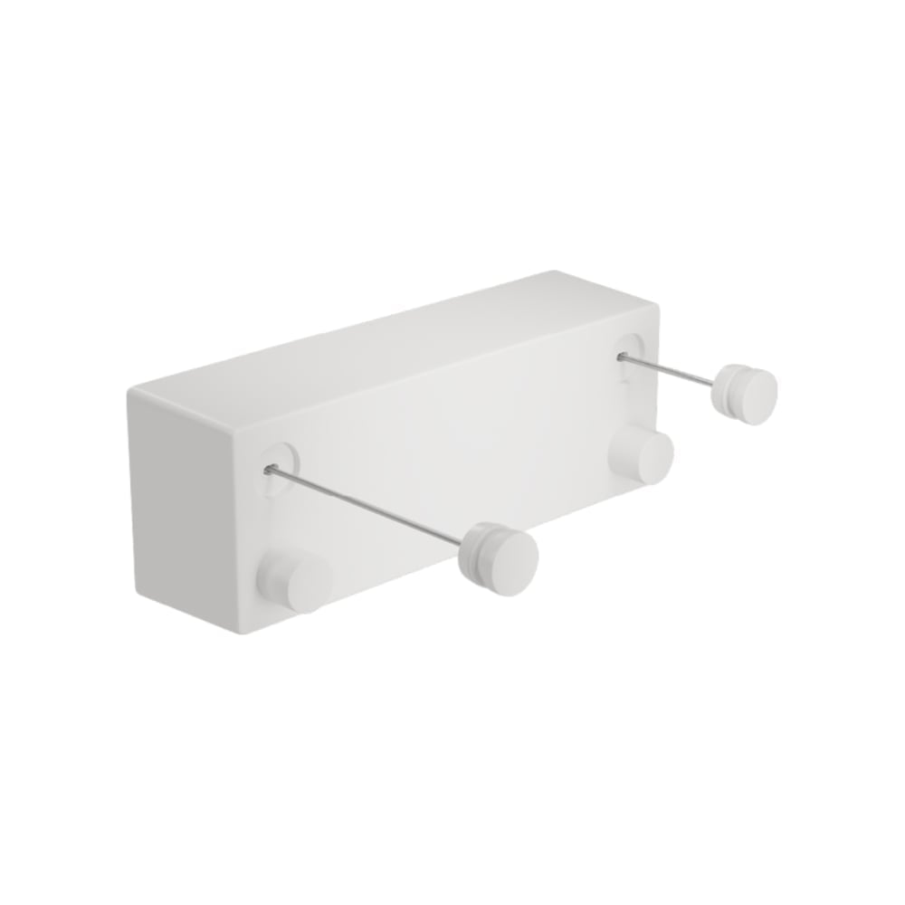 Lifelong Double Line Retractable ABS Plastic Cloth Rope (White) Price ...