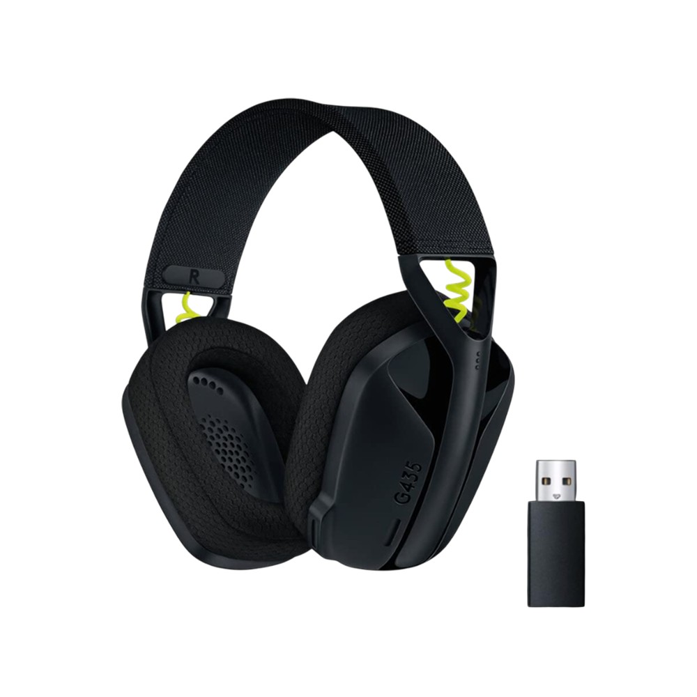 Logitech G435 LightSpeed Gaming Bluetooth Headphones (Black) Price ...
