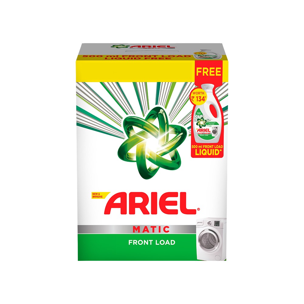 Ariel Front Load Detergent Powder + Liquid Detergent Price - Buy Online ...