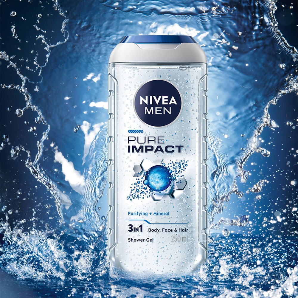 Nivea Men Pure Impact Shower Gel Price - Buy Online at ₹228 in India
