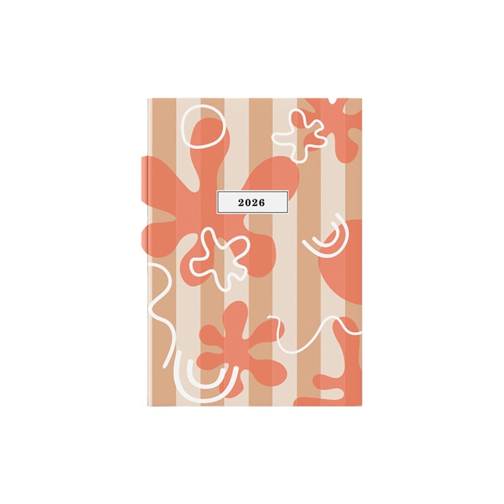 Paperkraft 2026 Modern Minimal Single Line Diary (A5, 176, Multicolour ...