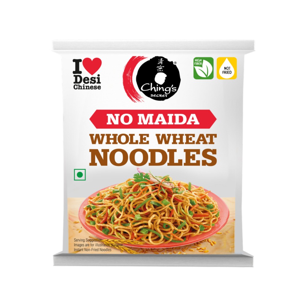 Ching's Secret Whole Wheat Noodles (No Maida, Air-Dried, Not-Fried ...