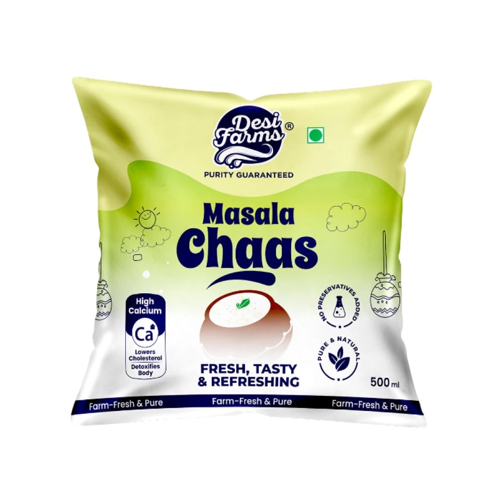 Desi Farms Masala Chaas Buttermilk Price - Buy Online at Best Price in ...