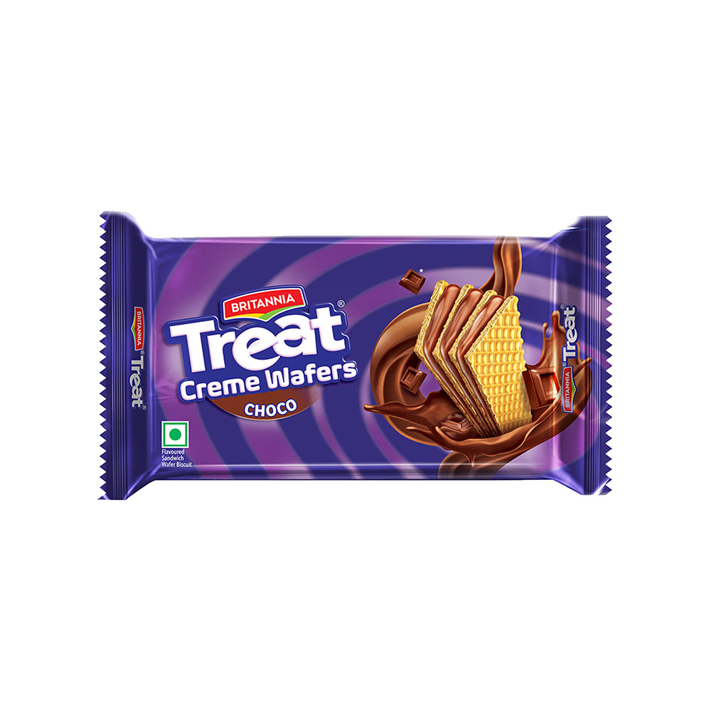 Britannia Treat Rich Creme Choco Flavoured Wafers - Buy 3 Get 1 Free ...