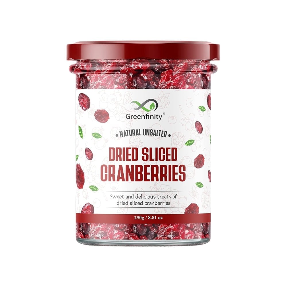 GreenFinity Sliced Dried Cranberries Price - Buy Online at Best Price ...