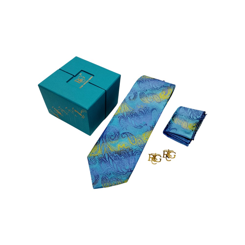 Rare Combee Group Tie Set (Sky Blue, Microfiber) Price - Buy Online at ...