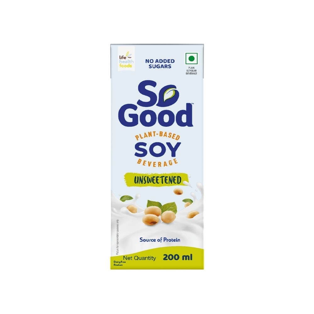 So Good Natural Unsweetened Soy Beverage Price - Buy Online at Best ...