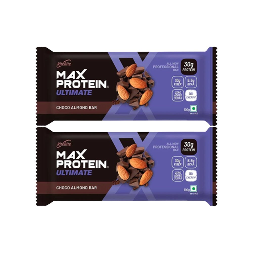 RiteBite Max Protein Choco Almond 30 g Protein Bar - Pack of 2 Price ...
