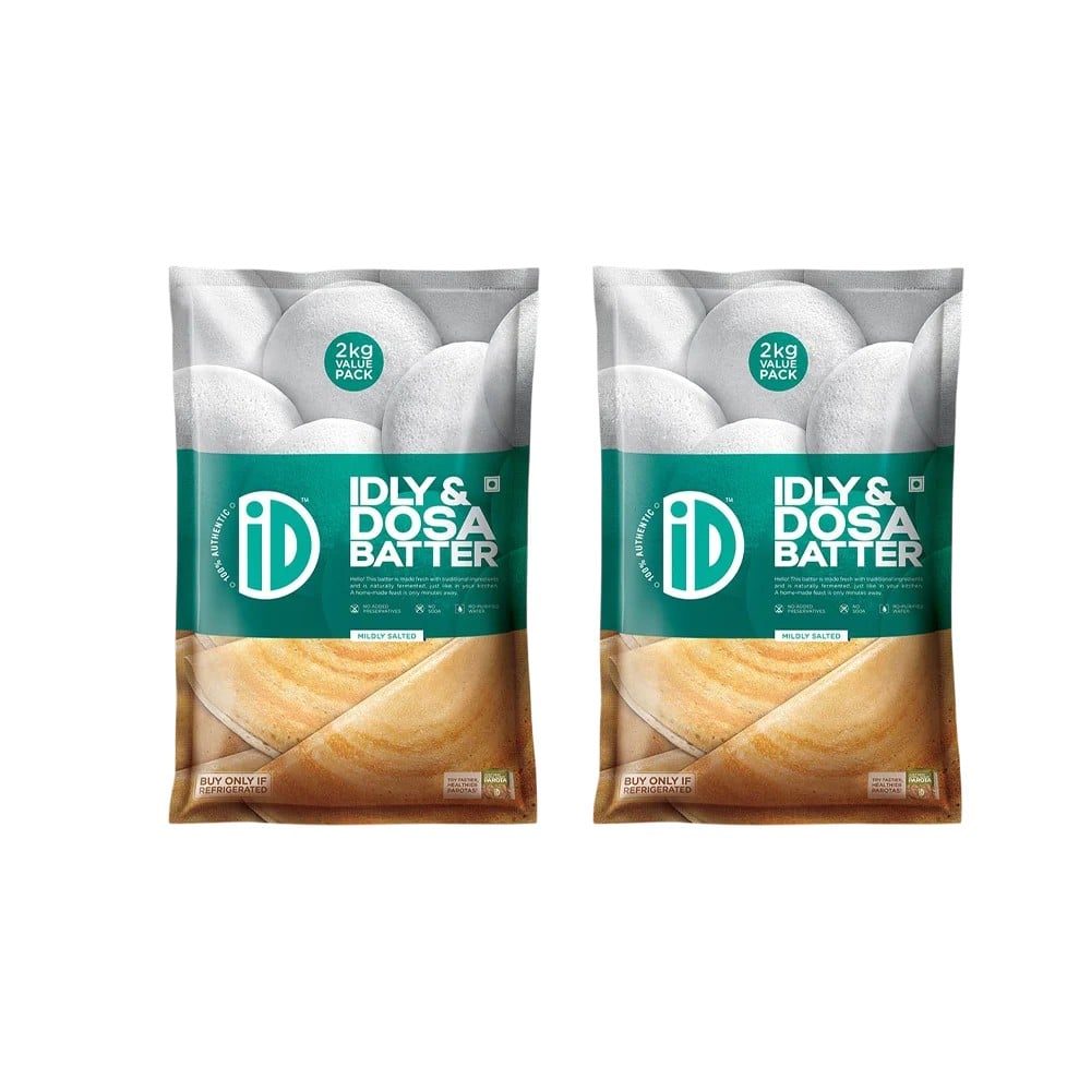iD Idli & Dosa Batter (2 kg) - Pack of 2 Price - Buy Online at Best ...