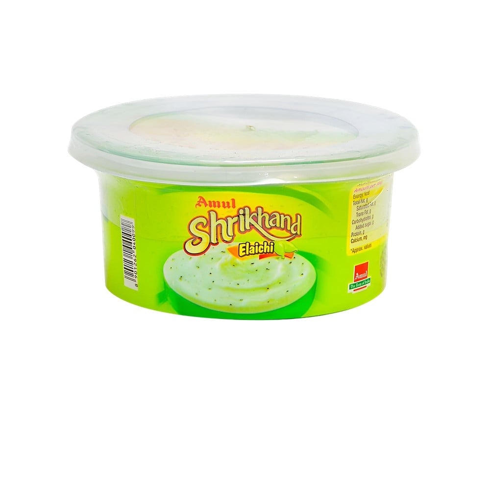 Amul Elaichi Shrikhand Price - Buy Online at ₹52 in India