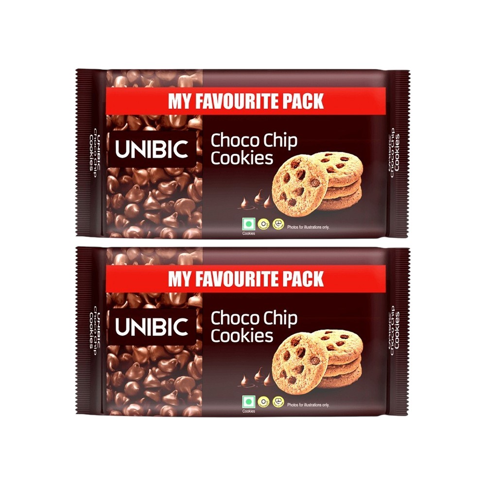 Unibic Choco Chip Cookies - Pack of 2 Price - Buy Online at Best Price ...