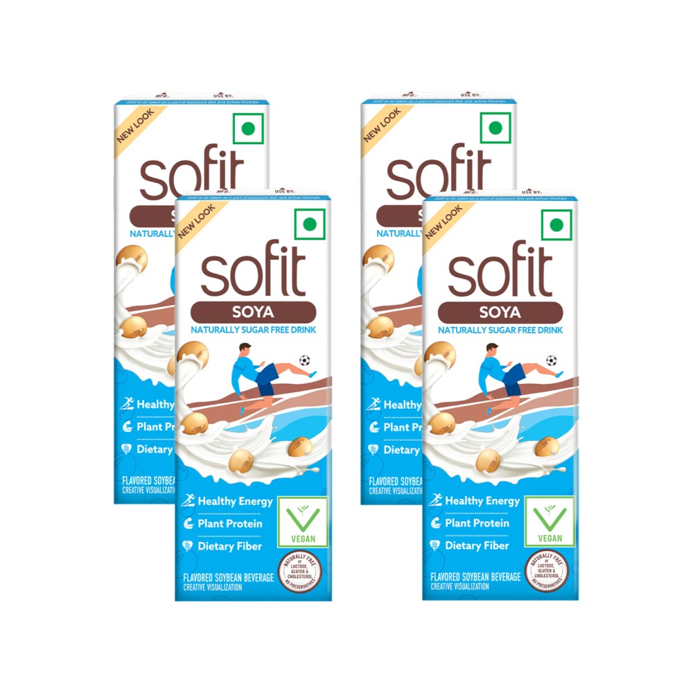 Sofit Natural Soy Beverage - Pack of 4 Price - Buy Online at Best Price ...