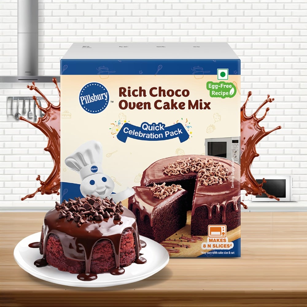 Pillsbury Rich Choco Oven Cake Mix (Egg less) Price - Buy Online at ...