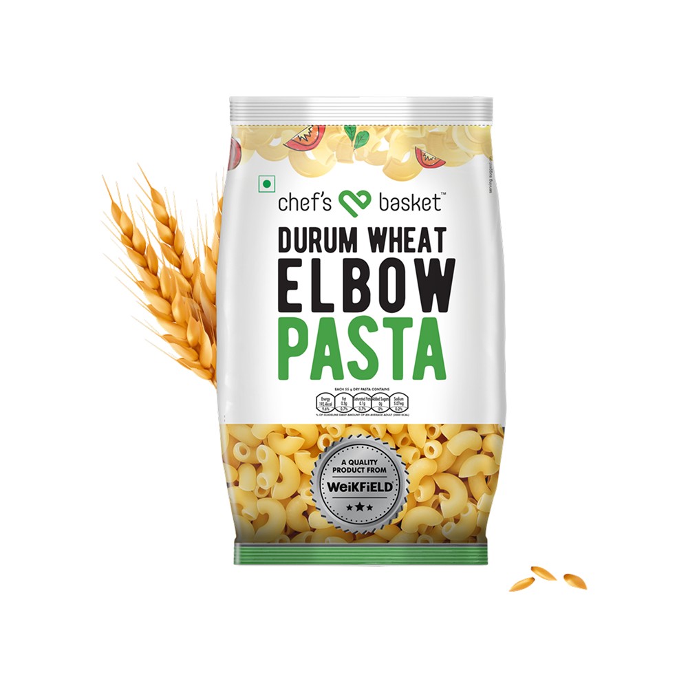 Chef's Basket Durum Wheat Semolina Elbow Pasta Price - Buy Online at ...