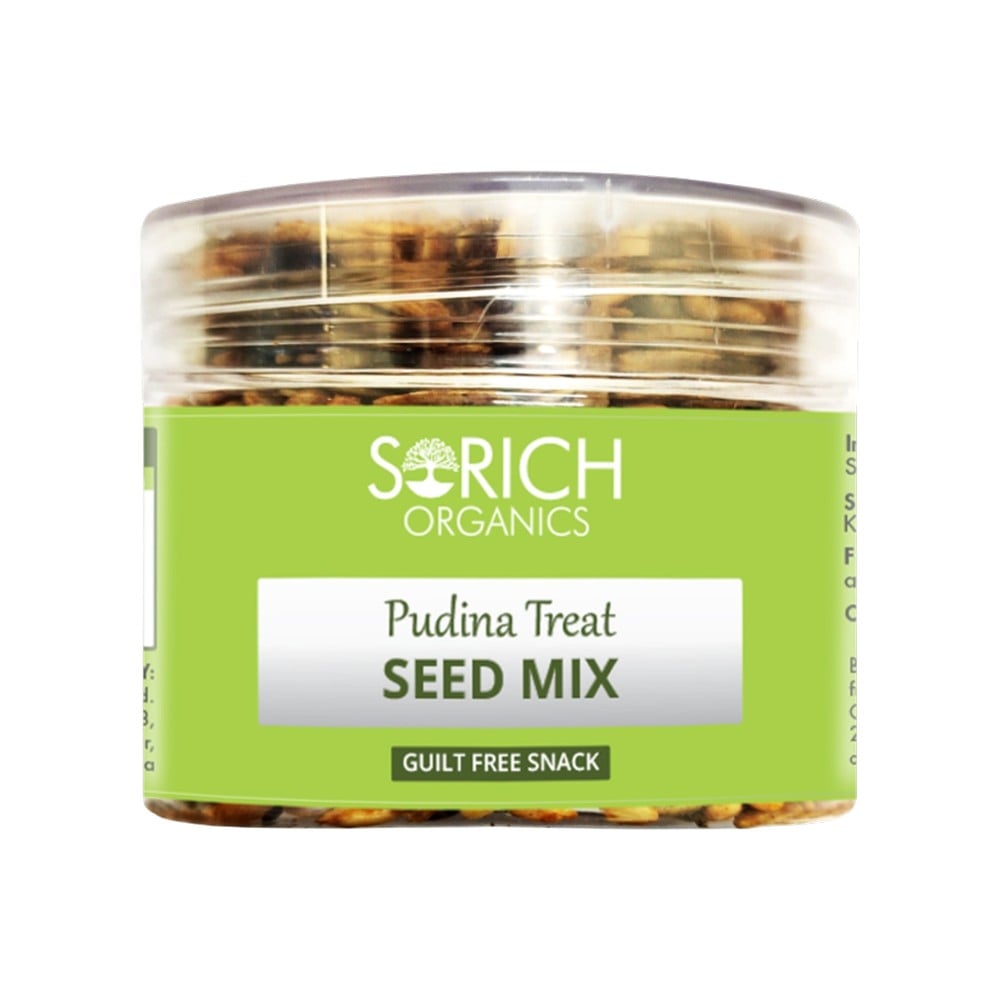 Sorich Organics Pudina Flavoured Seeds Mix Price - Buy Online at Best ...