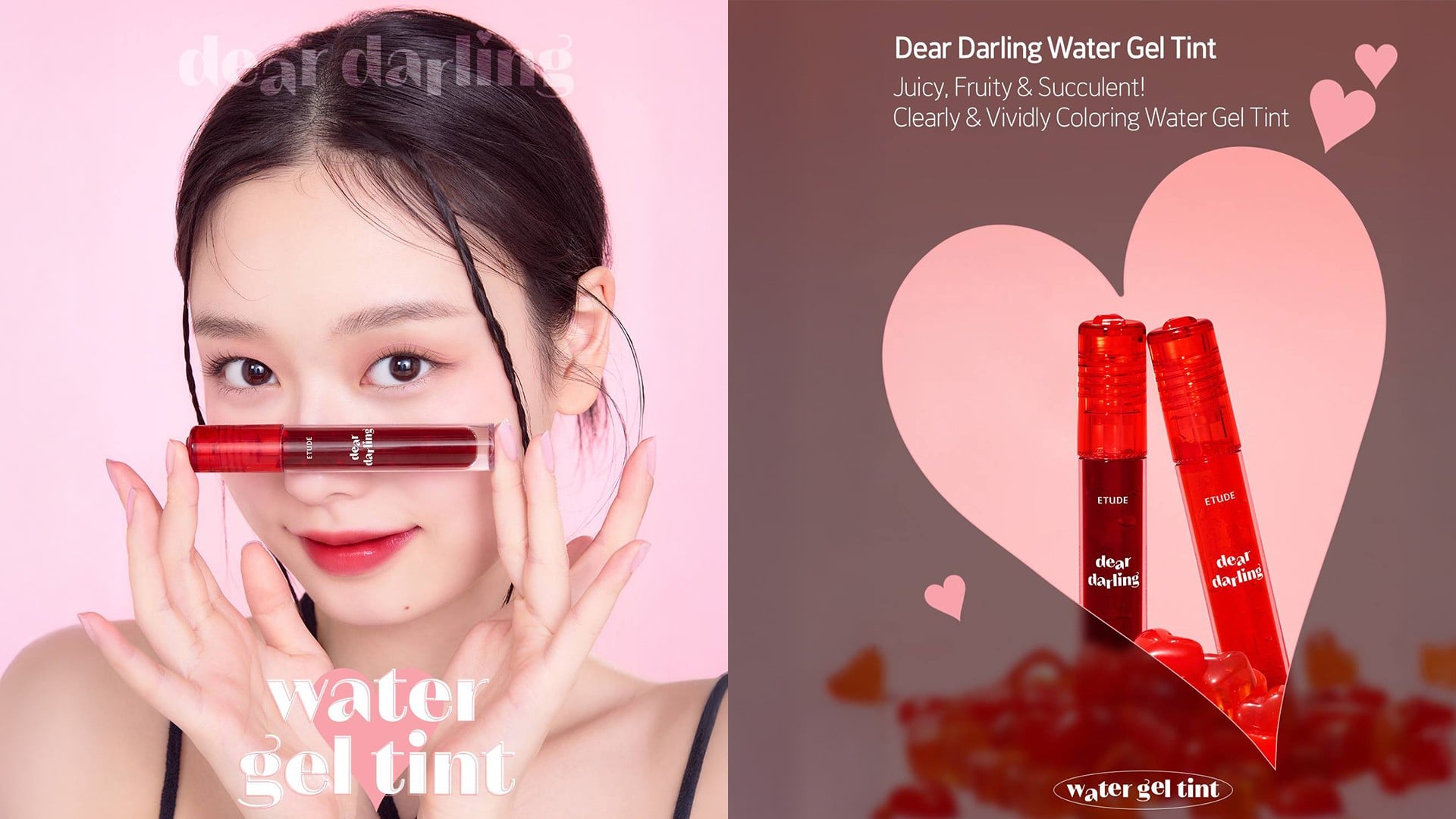 ETUDE Dear Darling Water Gel Lip Tint (08 Watermelon Red) Price - Buy ...