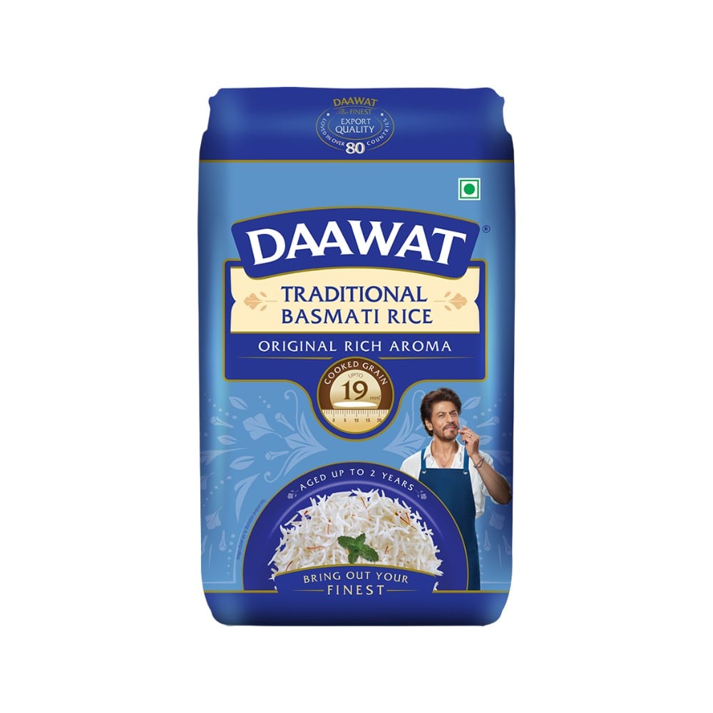 Daawat Traditional Basmati Rice (Extra Long Grain) Price - Buy Online ...