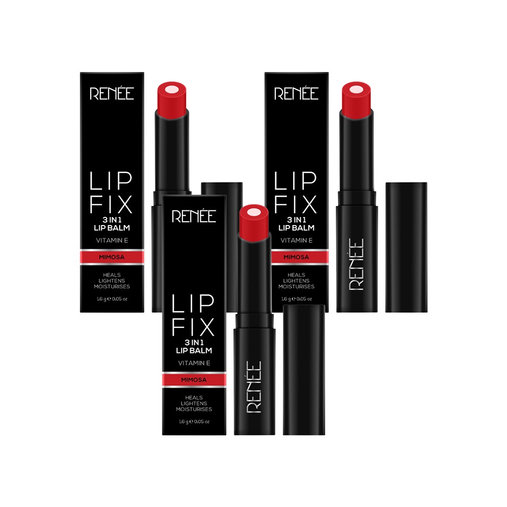 RENEE Lip Fix 3 in 1 Lip Balm (Sorbet) - Pack of 3 Price - Buy Online ...
