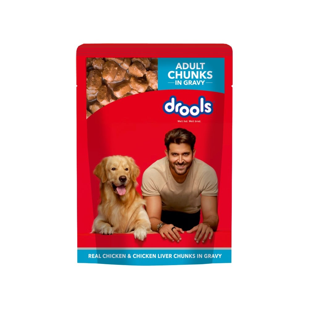 Drools Adult Wet Dog Food (Chicken Liver Chunks in Gravy) Price - Buy ...