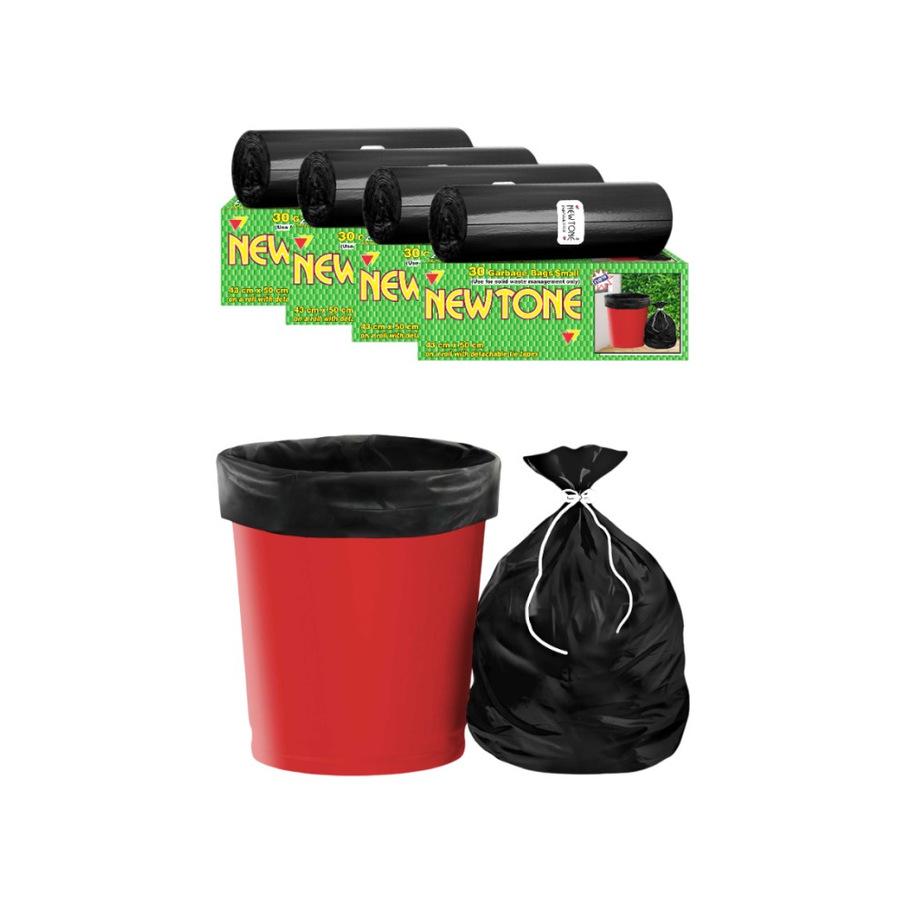 Newtone Garbage Bag (Small, Black) Price - Buy Online at Best Price in ...