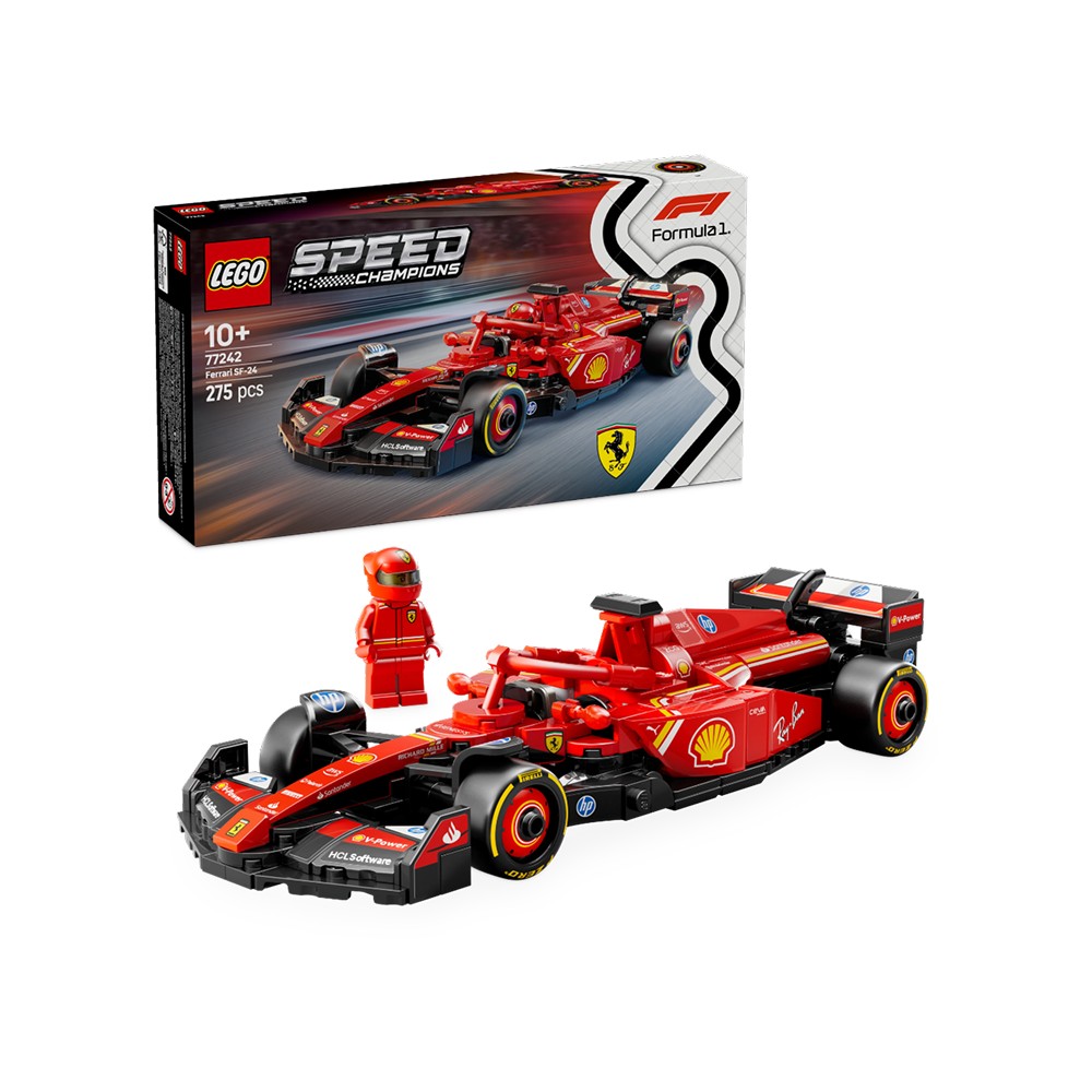 Lego F1 Ferrari SF-24 Racing Car Building Set (Red) Price - Buy Online ...