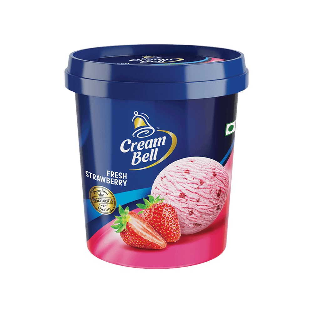 Cream Bell Fresh Strawberry Frozen Dessert Tub Price - Buy Online at ...