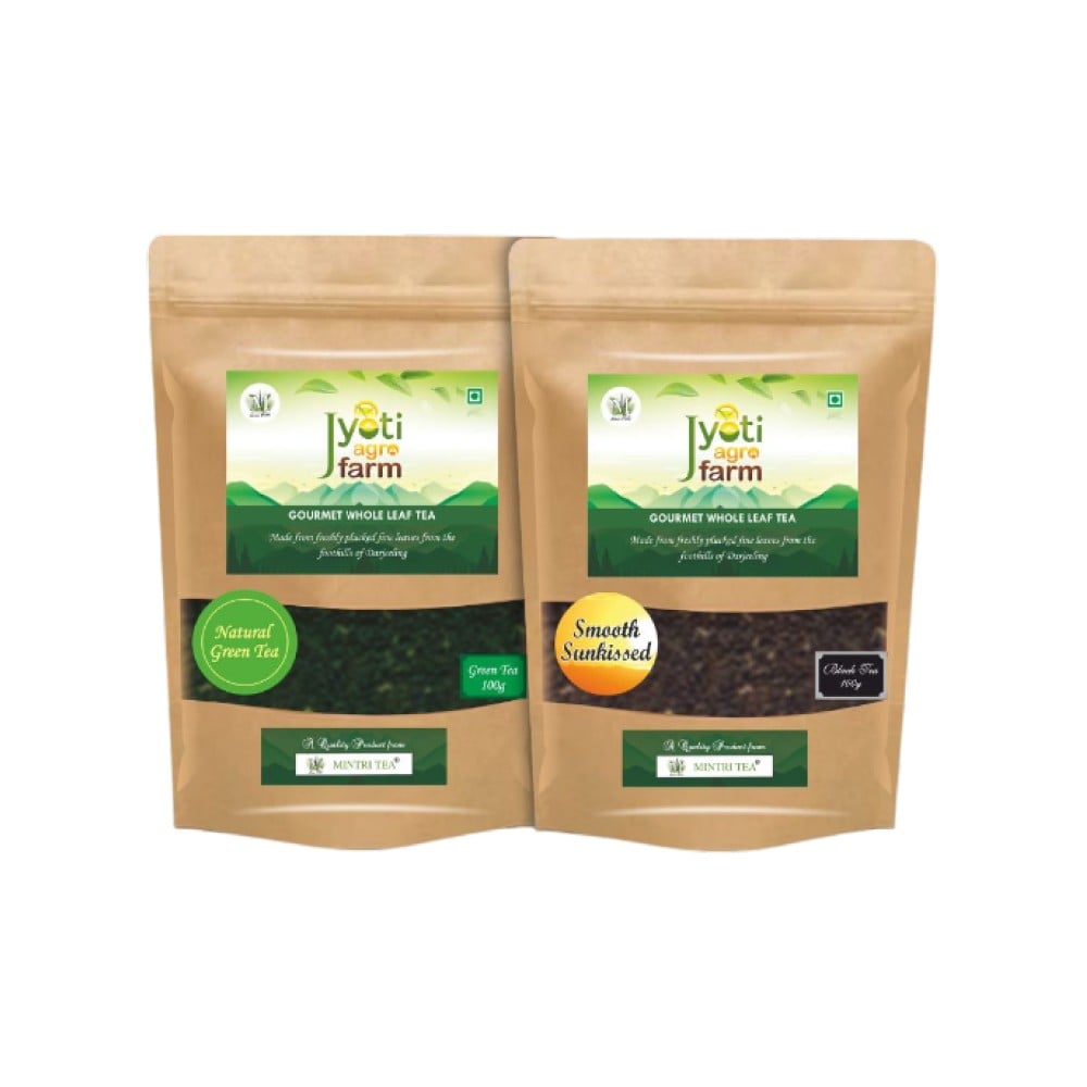 Mintri Tea Jyoti Agro Farm Wellness Black & Green Tea Price - Buy ...