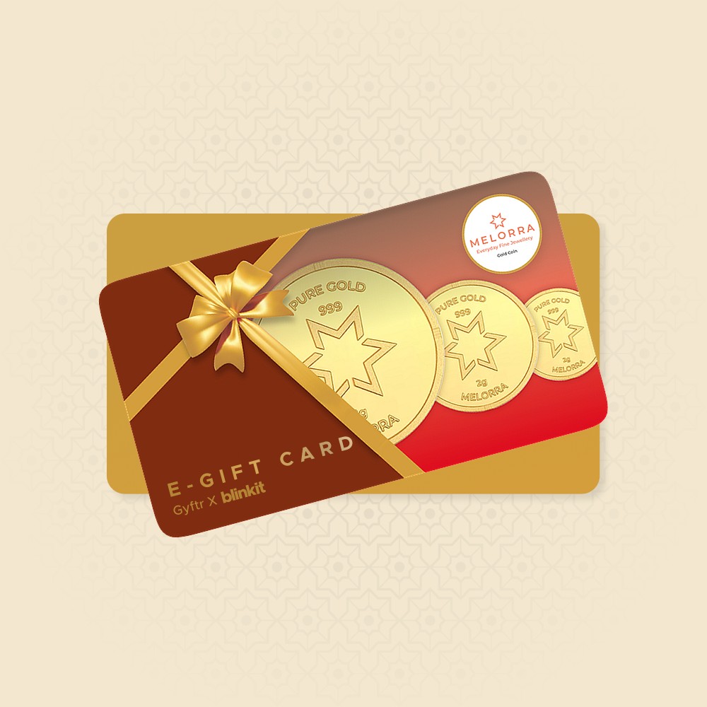 Melorra Gold Coin E-Gift Card Instant Voucher Price - Buy Online at ...