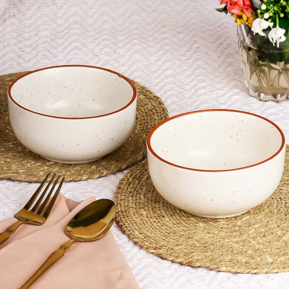 The Earth Store Ceramic Marble & Bowl Set (White) Price - Buy Online at ...
