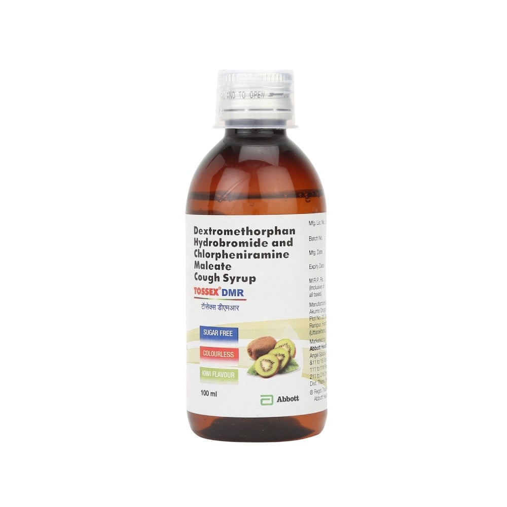 Tossex DMR Kiwi Flavour Sugar Free Bottle of 100 ml Syrup Price - Buy ...
