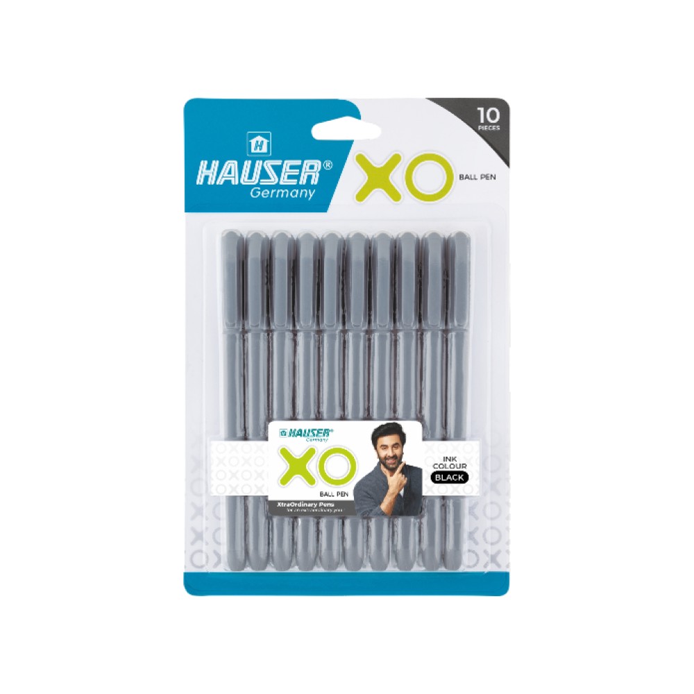 Hauser X.O Ball Pen Set (Black) Price - Buy Online at ₹120 in India