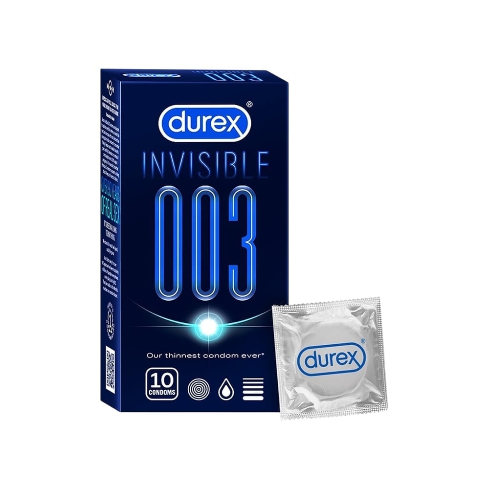 Durex Invisible 003 Condom Price - Buy Online at ₹489 in India
