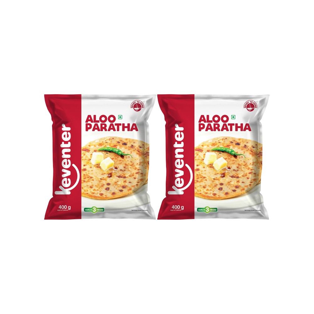 Keventer Aloo Paratha (Frozen) - Pack of 2 Price - Buy Online at Best ...