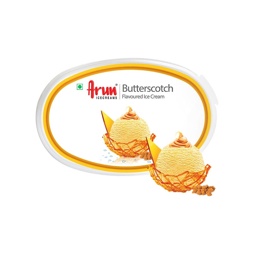 Arun Butterscotch Flavoured Ice Cream Cup Price - Buy Online at Best ...