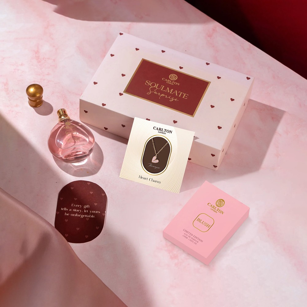 Carlton London Soulmate Surprise Aura Perfume Gift Set (Blush) Price ...