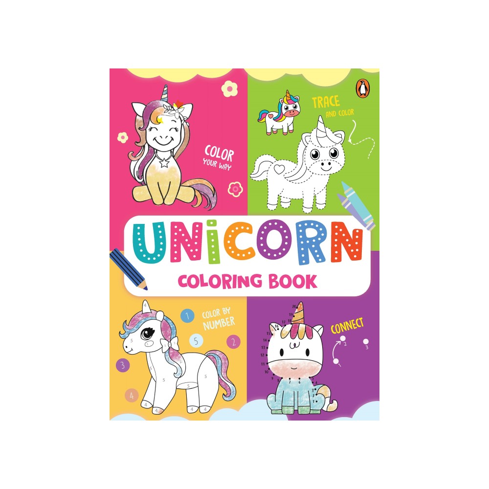 Kids Unicorn Coloring Book Price - Buy Online at ₹116 in India