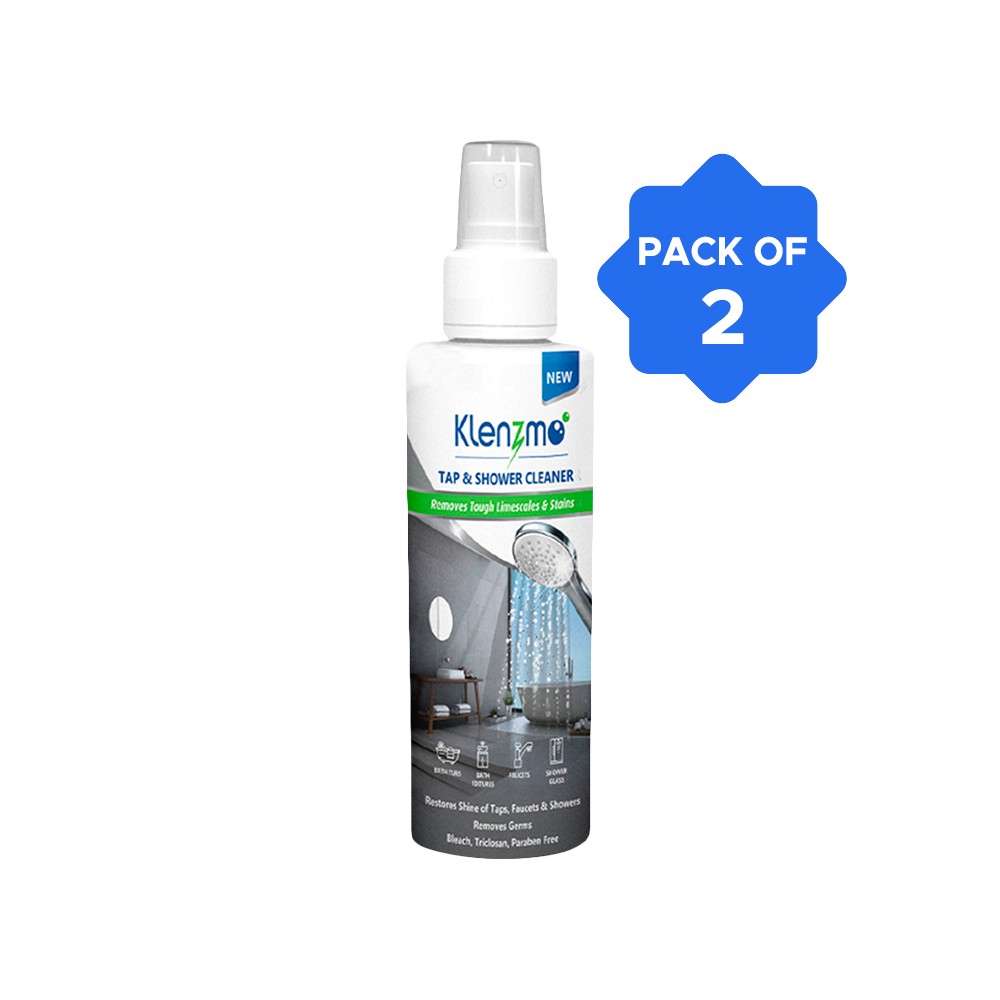 Klenzmo Tap & Shower Bathroom Cleaner - Pack of 2 Price - Buy Online at ...