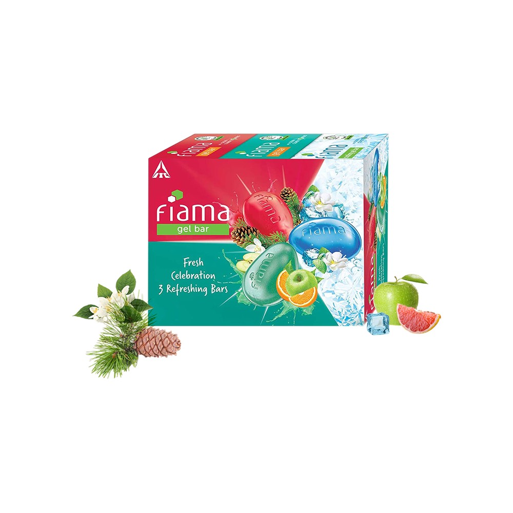 Fiama Celebration Gel Fresh Bathing Soap - Pack of 3 Price - Buy Online ...