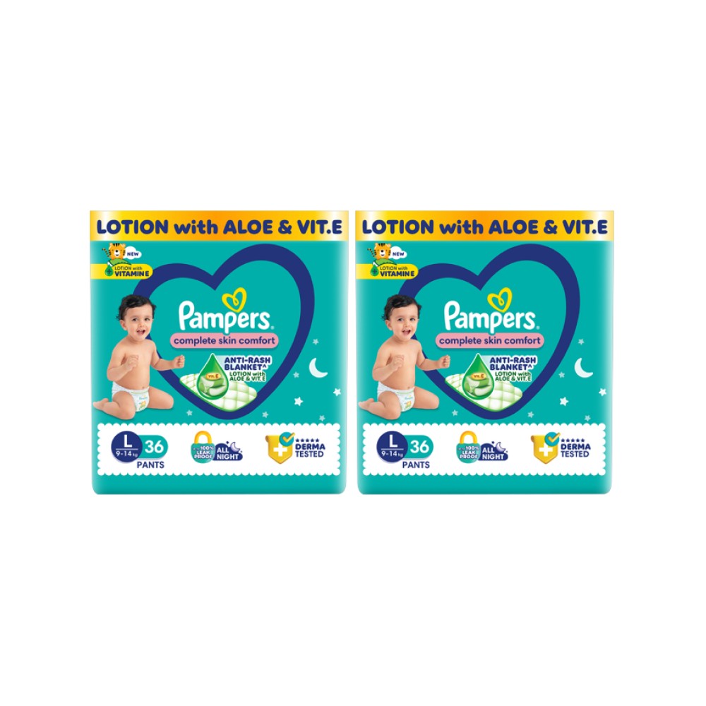 Pampers Complete Skin Comfort Pant Style Baby Diaper - Pack of 2 Price ...