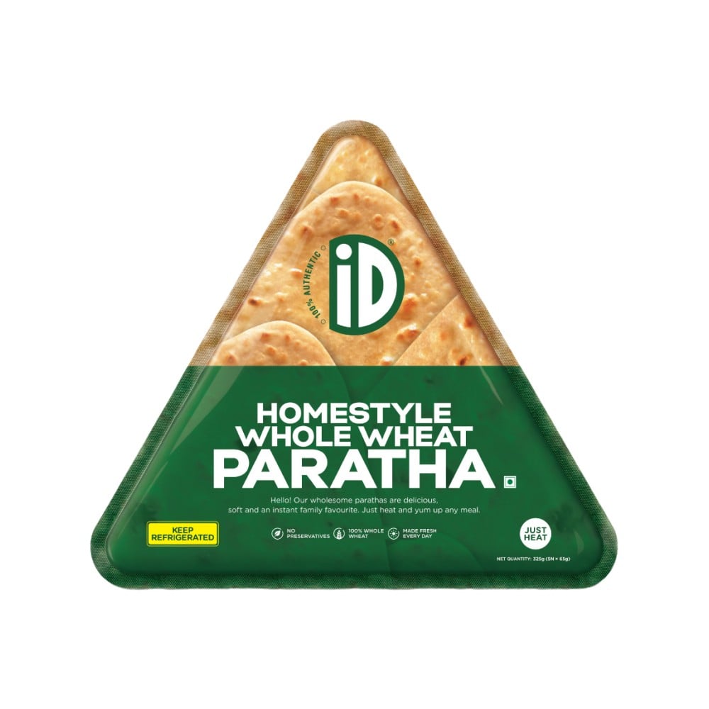 iD Homestyle Whole Wheat Paratha Price - Buy Online at Best Price in India
