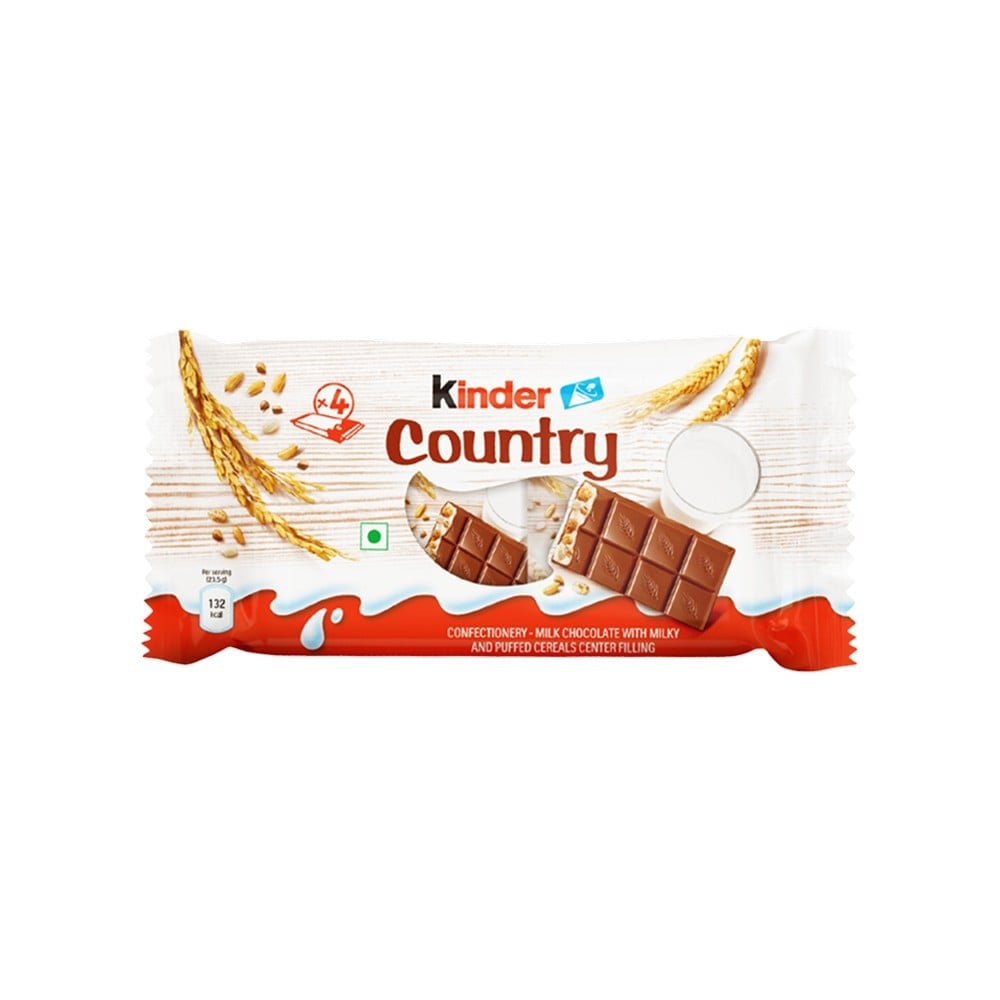 Kinder Country Milk Chocolate Bar Price - Buy Online at Best Price in India