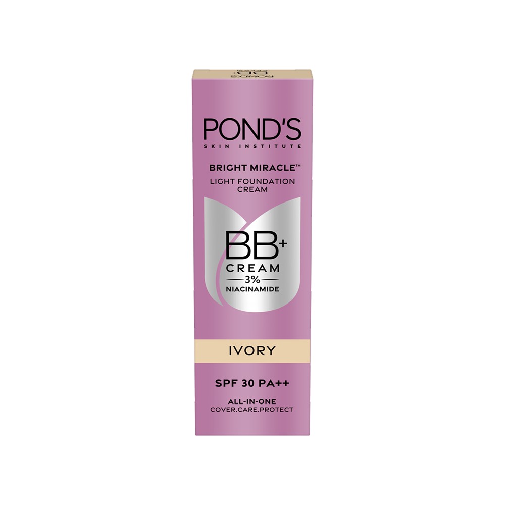 Pond's BB+ Cream (Ivory, SPF 30 PA++) Price - Buy Online at ₹179 in India