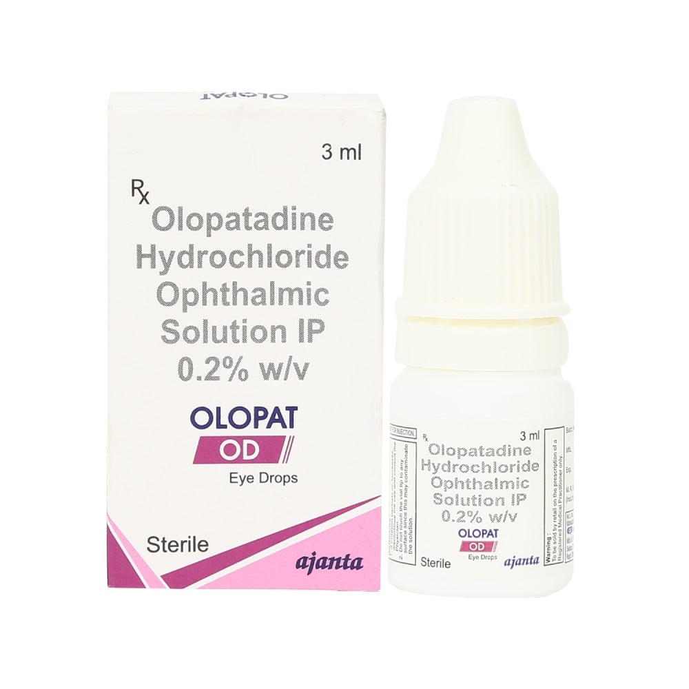 Olopat 0.2% OD Bottle of 3 ml Eye Drops Price - Buy Online at ₹238 in India