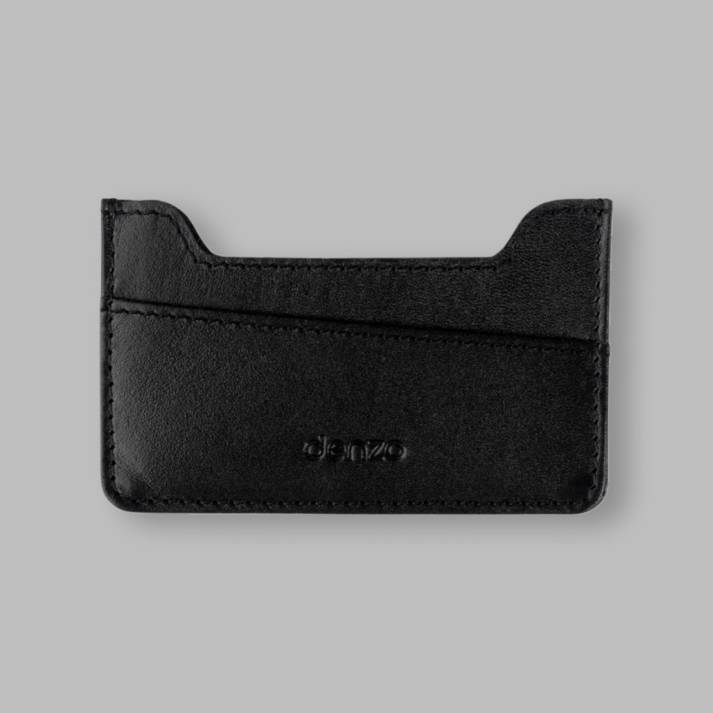 Denzo Sovereign Leather Card Holder (Black) Price - Buy Online at Best ...