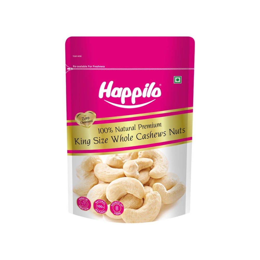Happilo 100% Premium King size Whole Cashew Price - Buy Online at Best ...