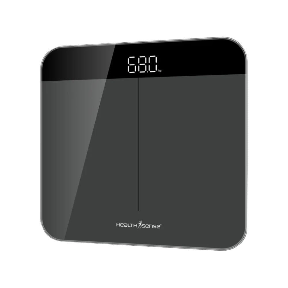 HealthSense India Dura Glass Digital Weighing Machine for Body Weight ...