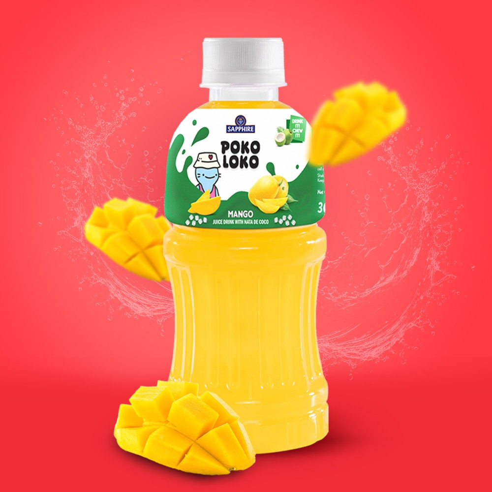 Poko Loko Mango Nata De Coco Juice Price - Buy Online at ₹60 in India