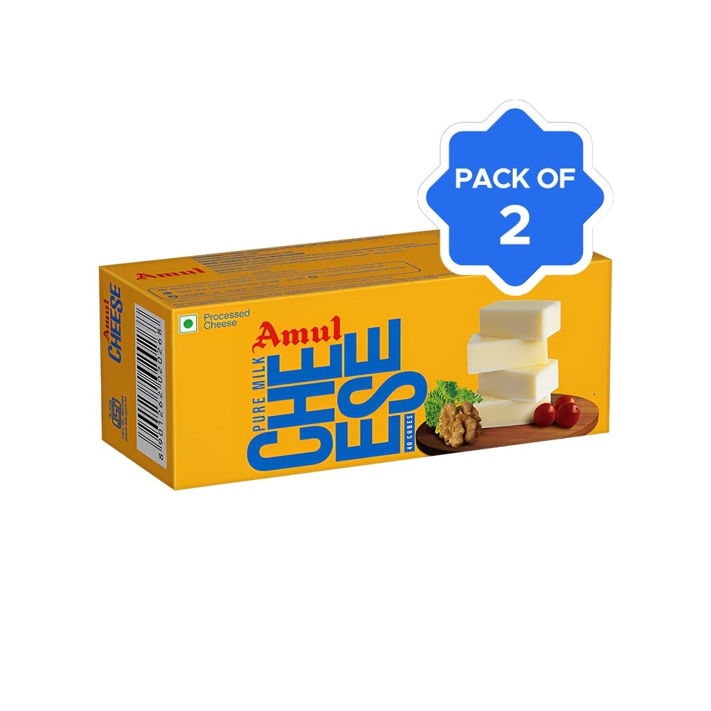 Amul Cheese Cubes - Pack of 2 Price - Buy Online at Best Price in India