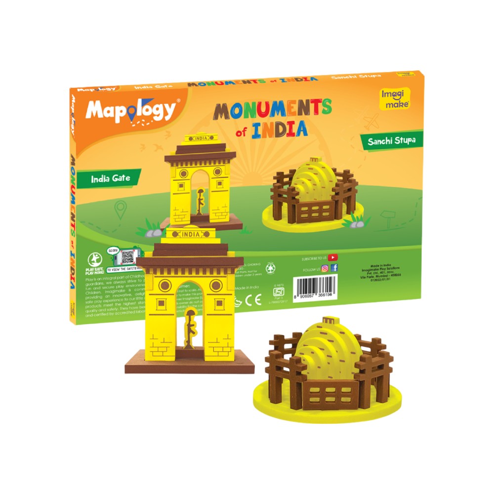 Imagimake Monuments of India 3D Puzzle Price - Buy Online at Best Price ...