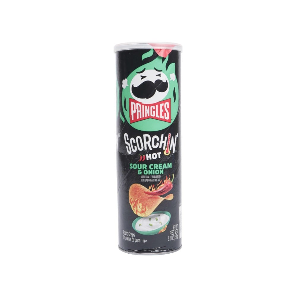 Pringles Scorchin' Hot Sour Cream & Onion Potato Crisps Price - Buy ...